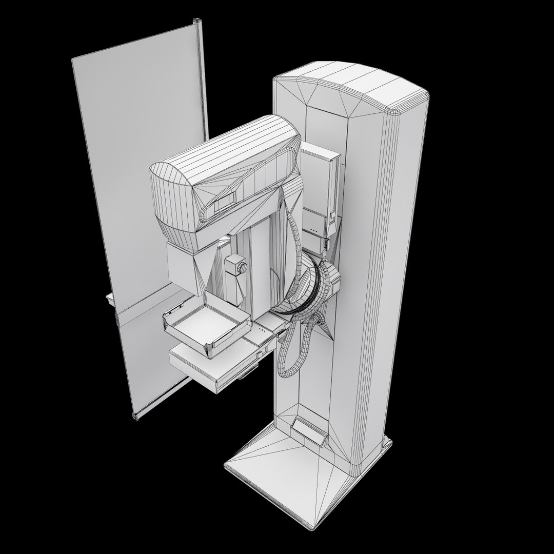3d Model Mammography Siemens Mammomat Nova