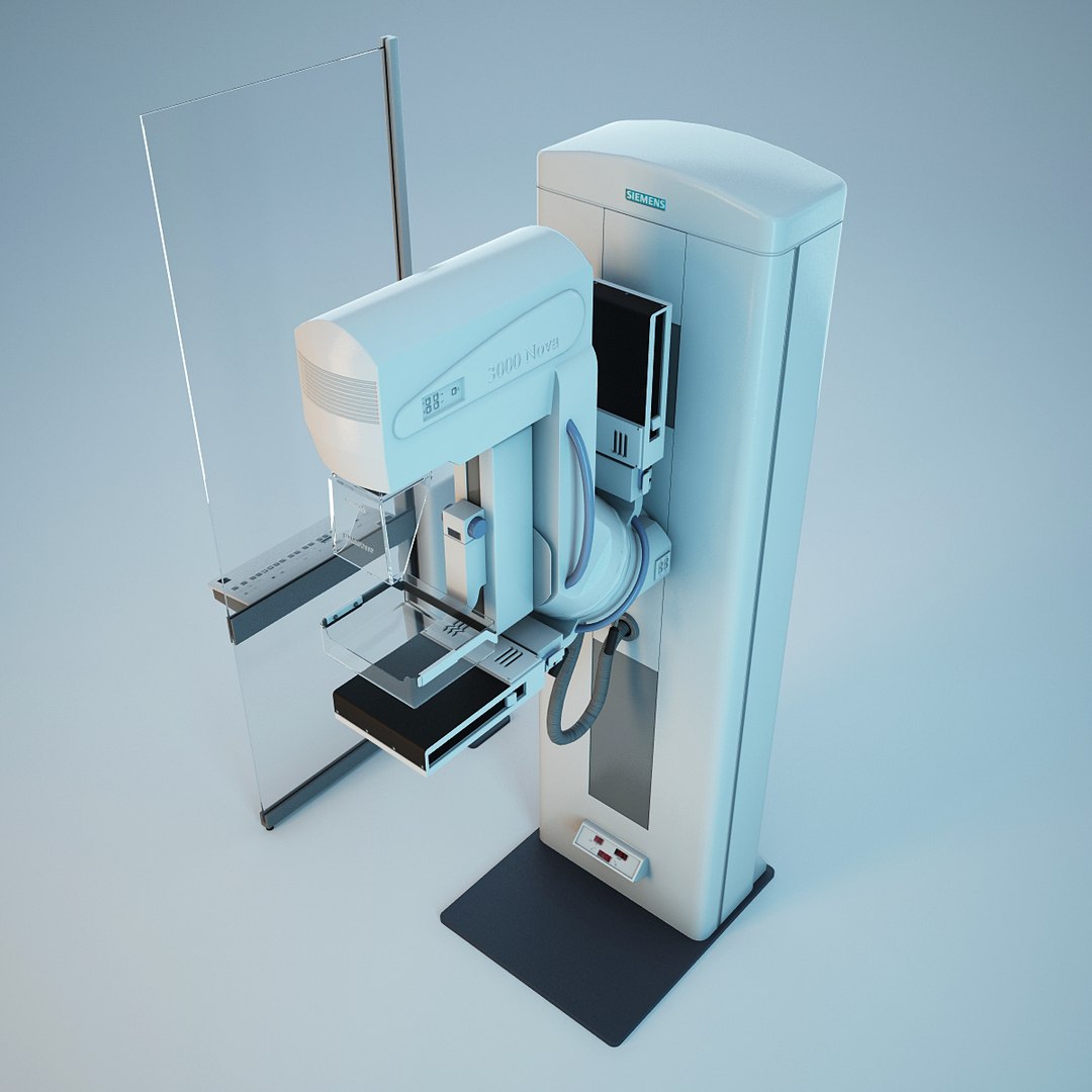 3d Model Mammography Siemens Mammomat Nova