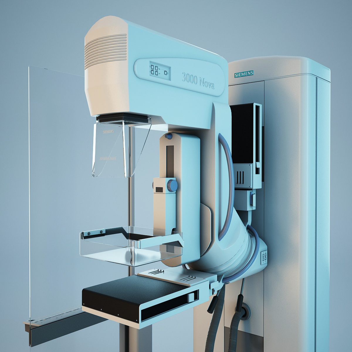 3d model mammography siemens mammomat nova