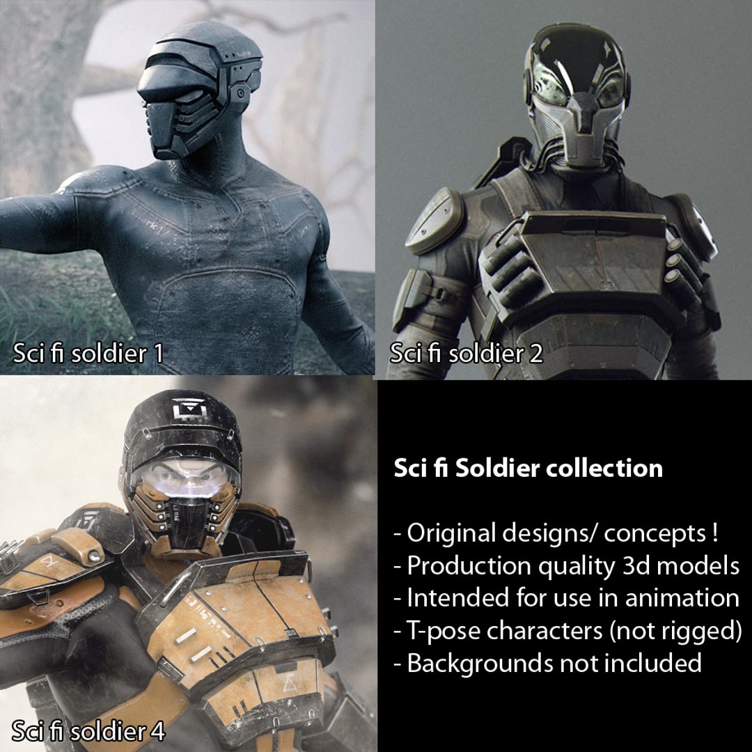 3d obj scifi - sci fi