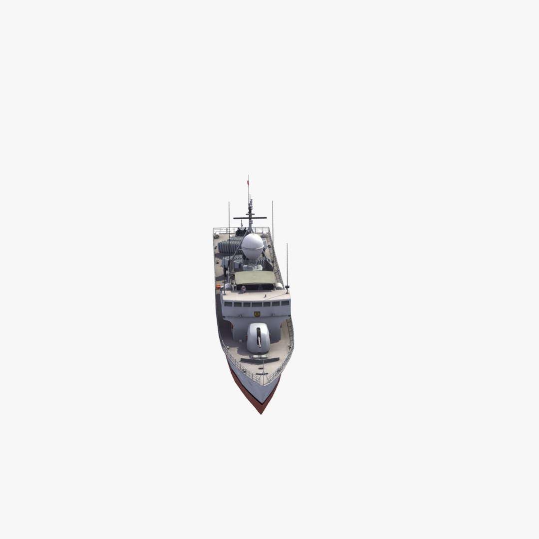 mandau class gunboat 3d model