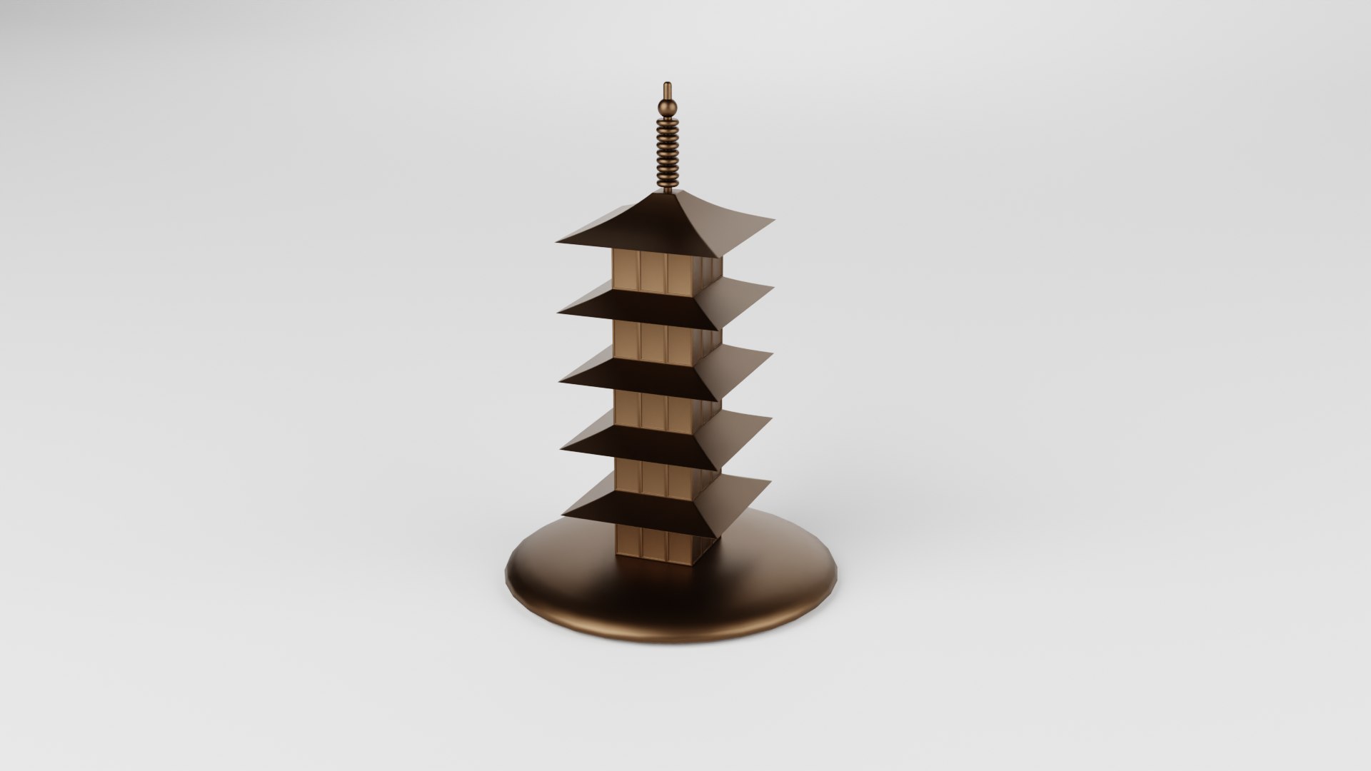 3D Pagoda Model - TurboSquid 2399158