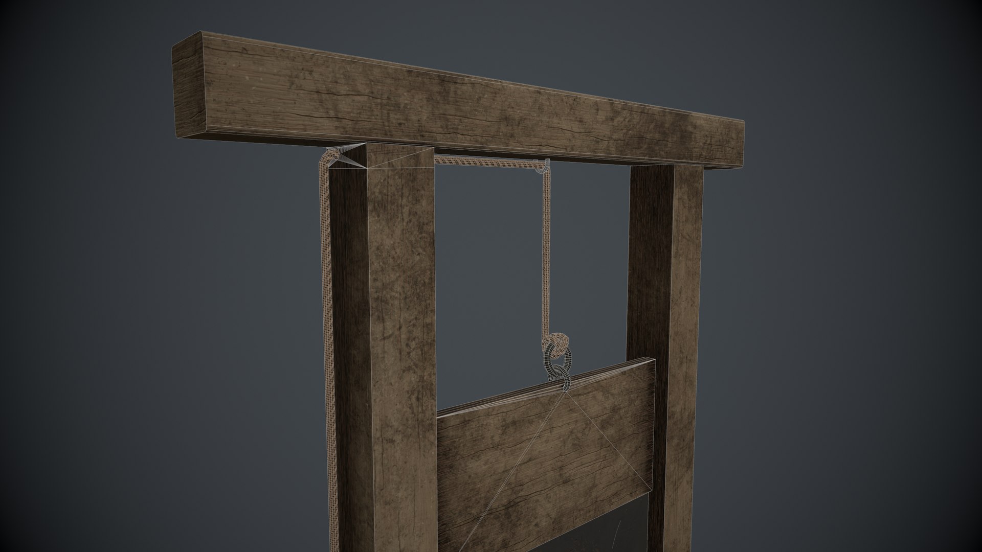 GUILLOTINE 3D Model - TurboSquid 1928214