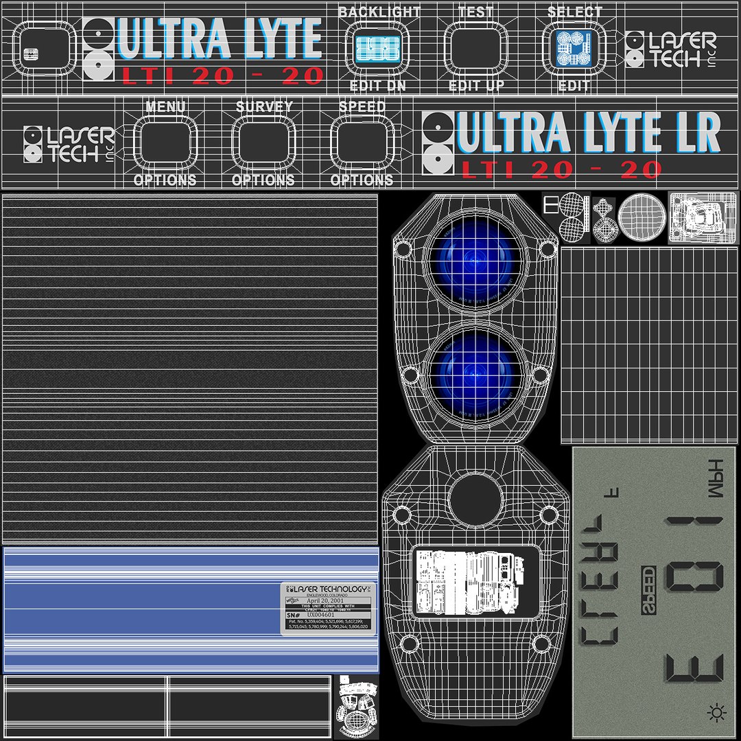 3D Model Lti Ultralyte Lr 20 - TurboSquid 1611740