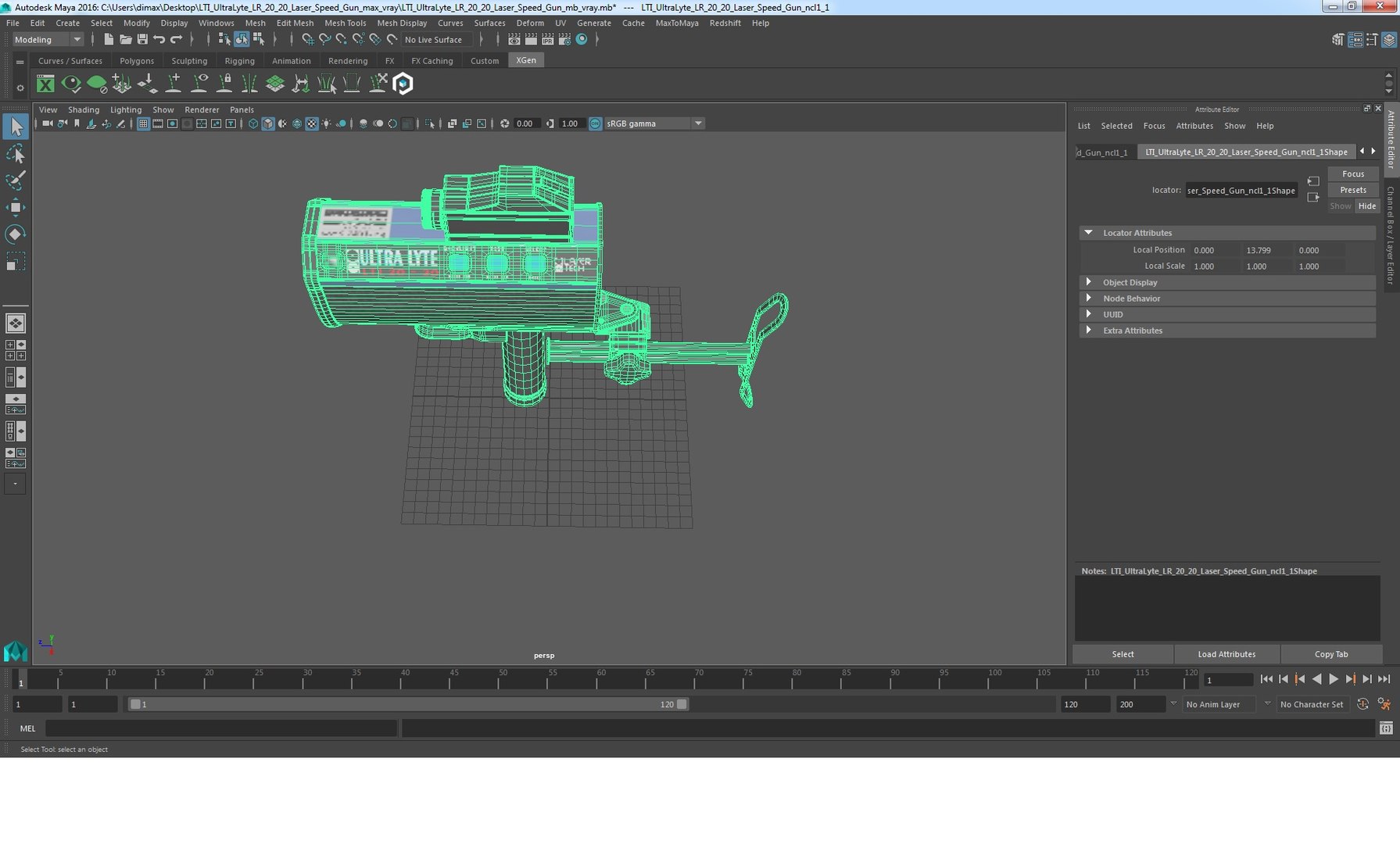 3D Model Lti Ultralyte Lr 20 - TurboSquid 1611740