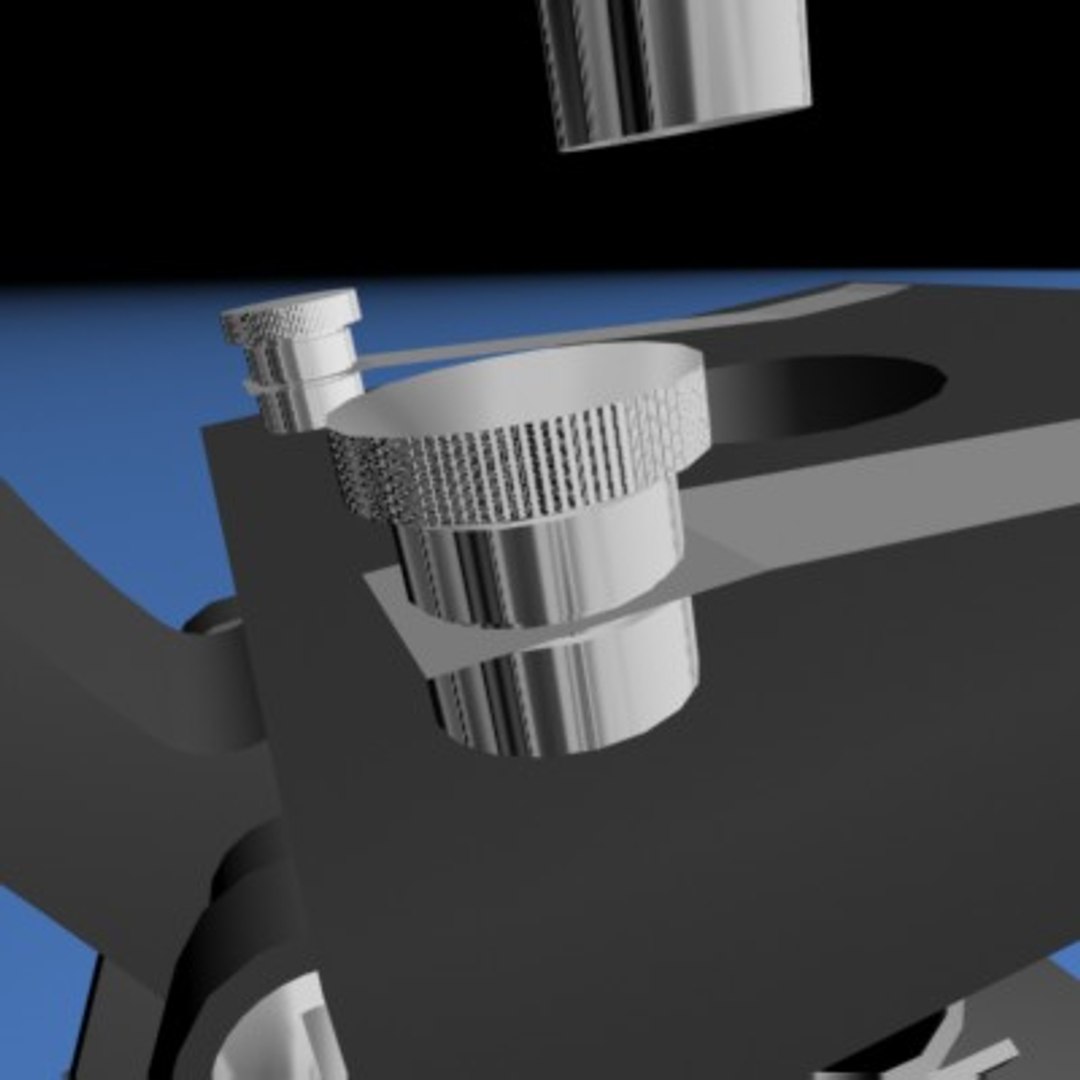 3dsmax microscope eyepiece zoom