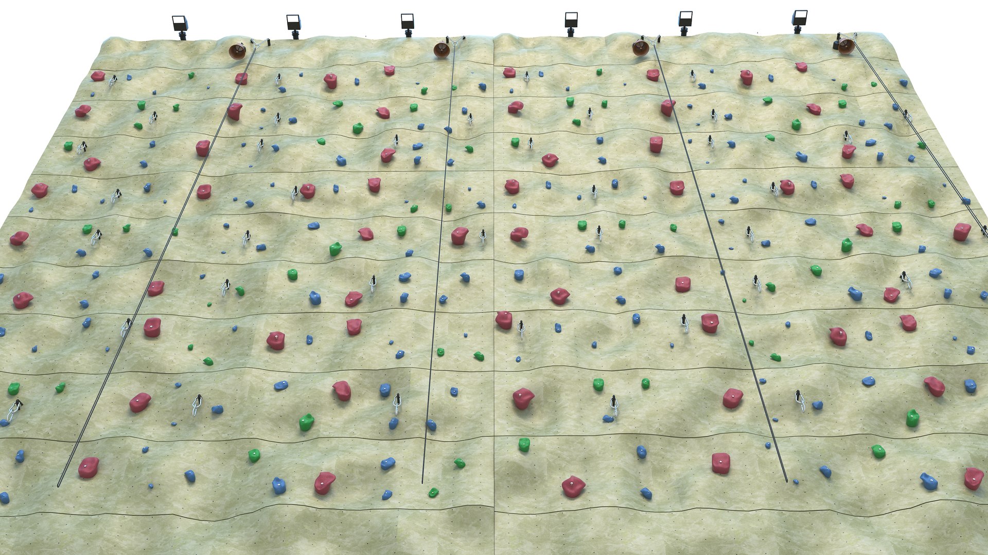 3D Model Climbing Wall - TurboSquid 1819954