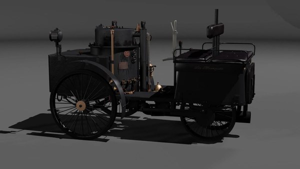 modelo 3d De Dion-Bouton-Trepardoux - La Marquise - TurboSquid 718656