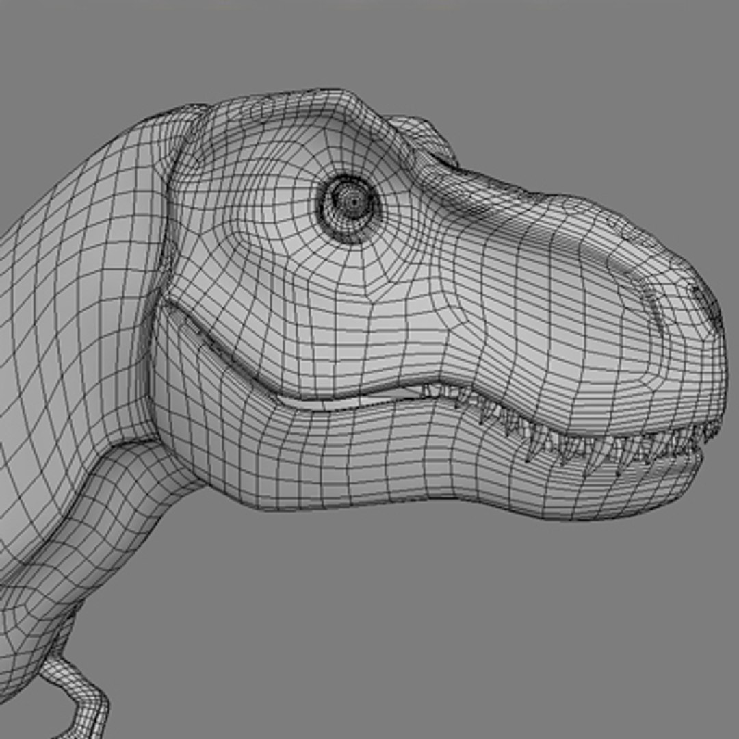 t-rex 3d model