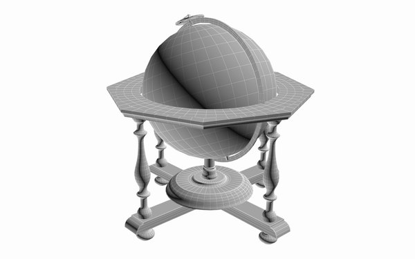 Early celestial globe 3D model - TurboSquid 1686798