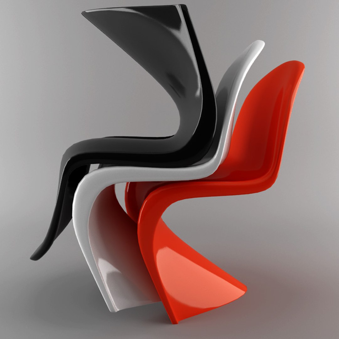 3d Model Panton Chair