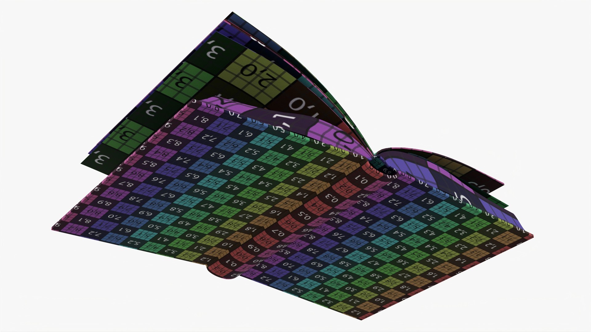 3D Open Book Mockup 01 - TurboSquid 1766250