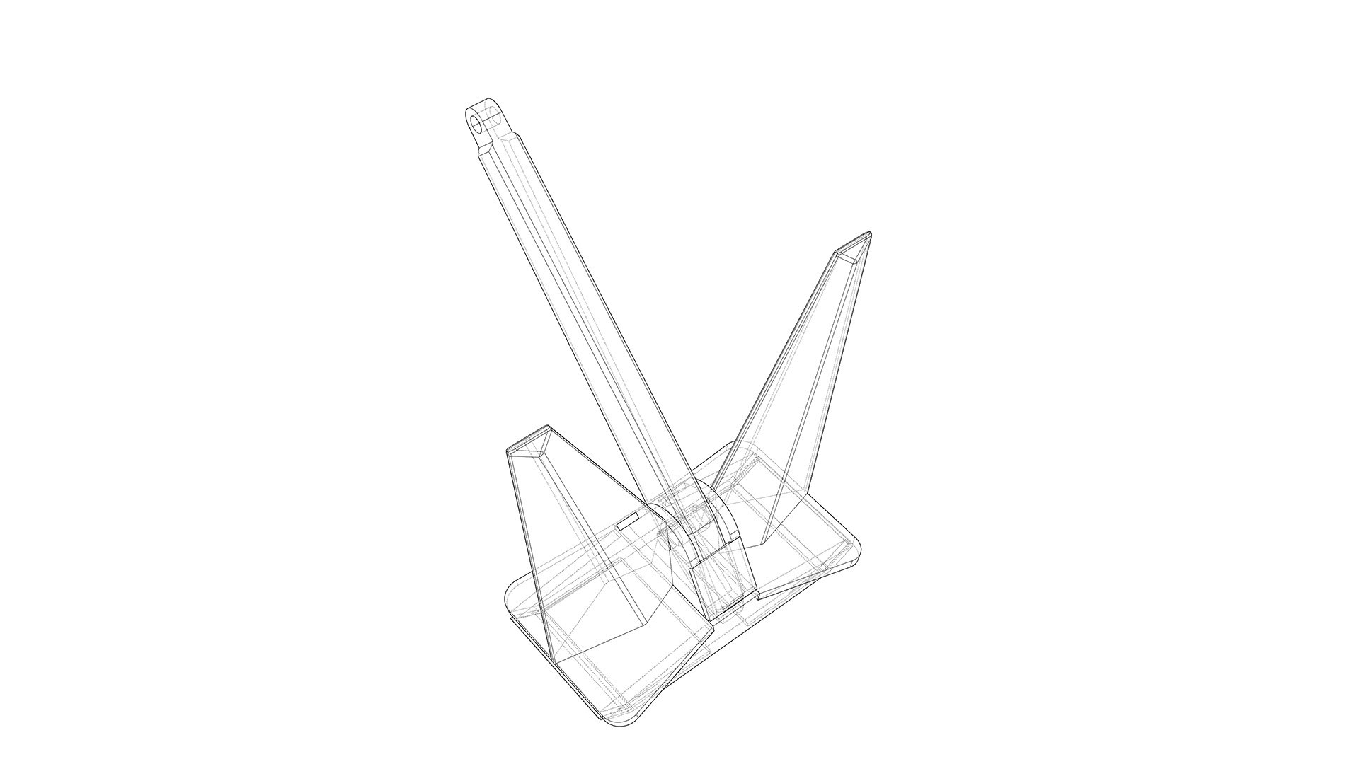 3D Anchor Pool Galvanized 32KG - TurboSquid 2211943