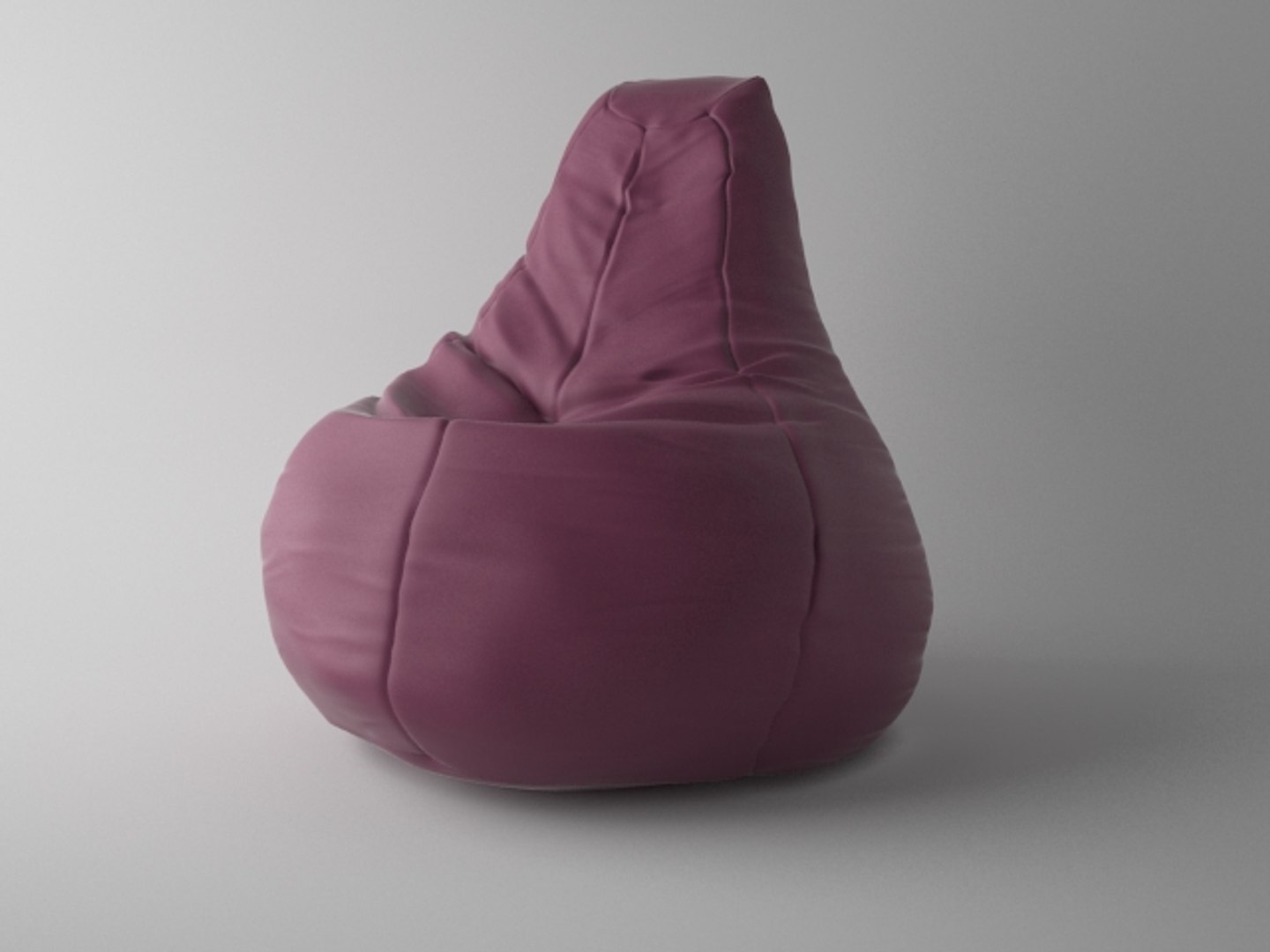 Zanotta Sacco Chair 3d 3ds