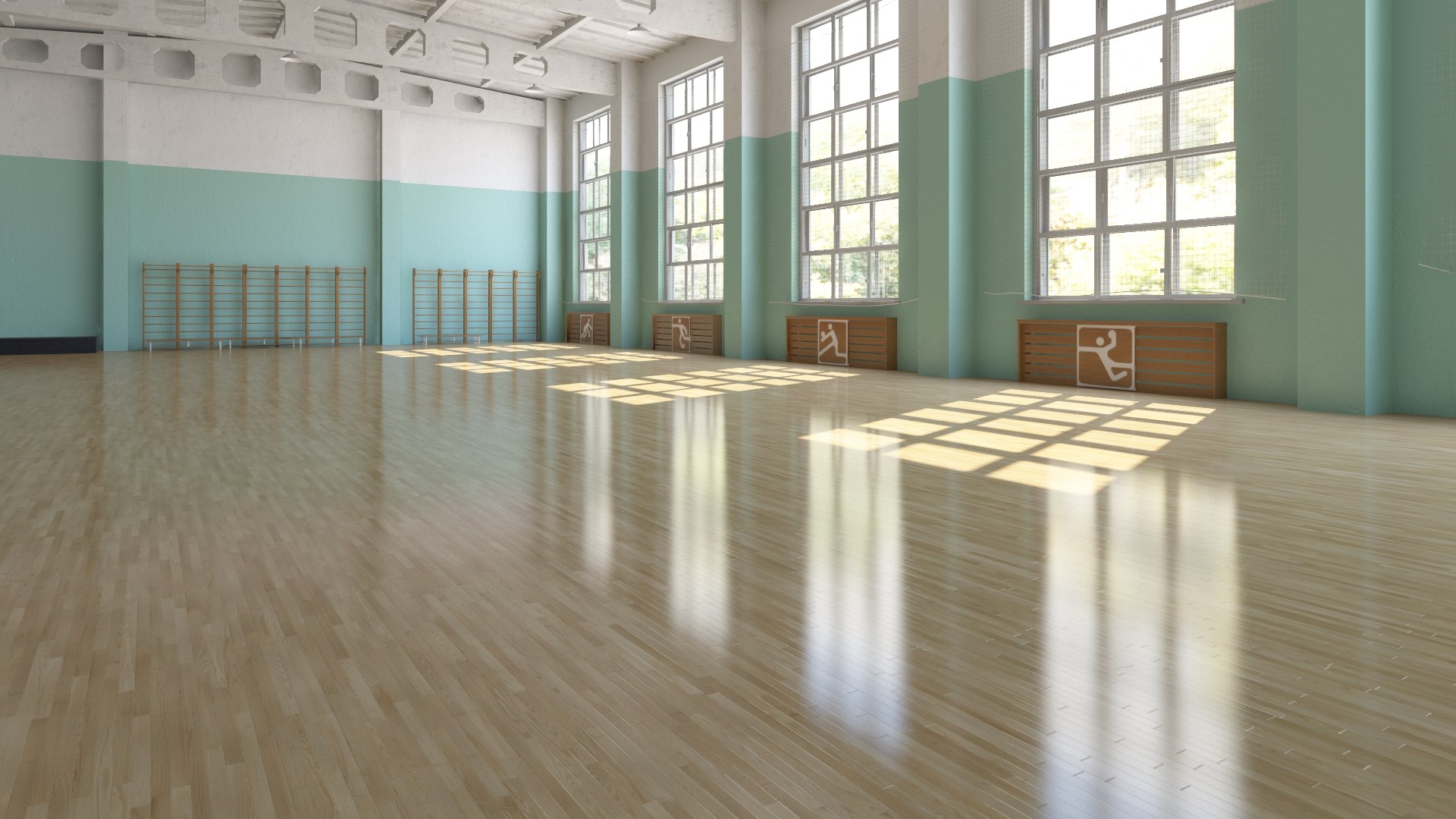 3D Indoor Base Arena 3 Model - TurboSquid 2015542