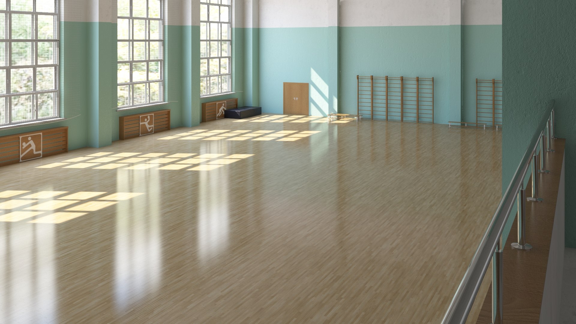 3D Indoor Base Arena 3 Model - TurboSquid 2015542