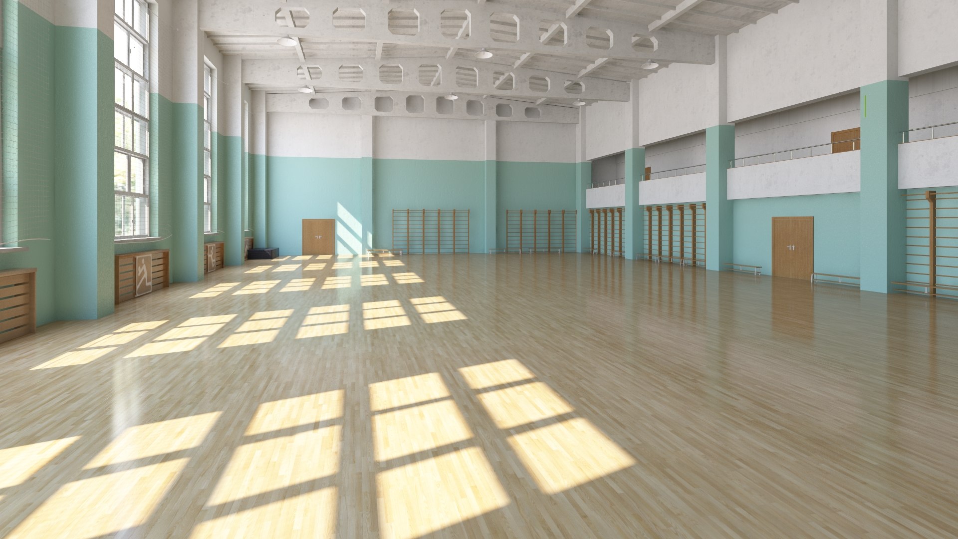 3D Indoor Base Arena 3 Model - TurboSquid 2015542