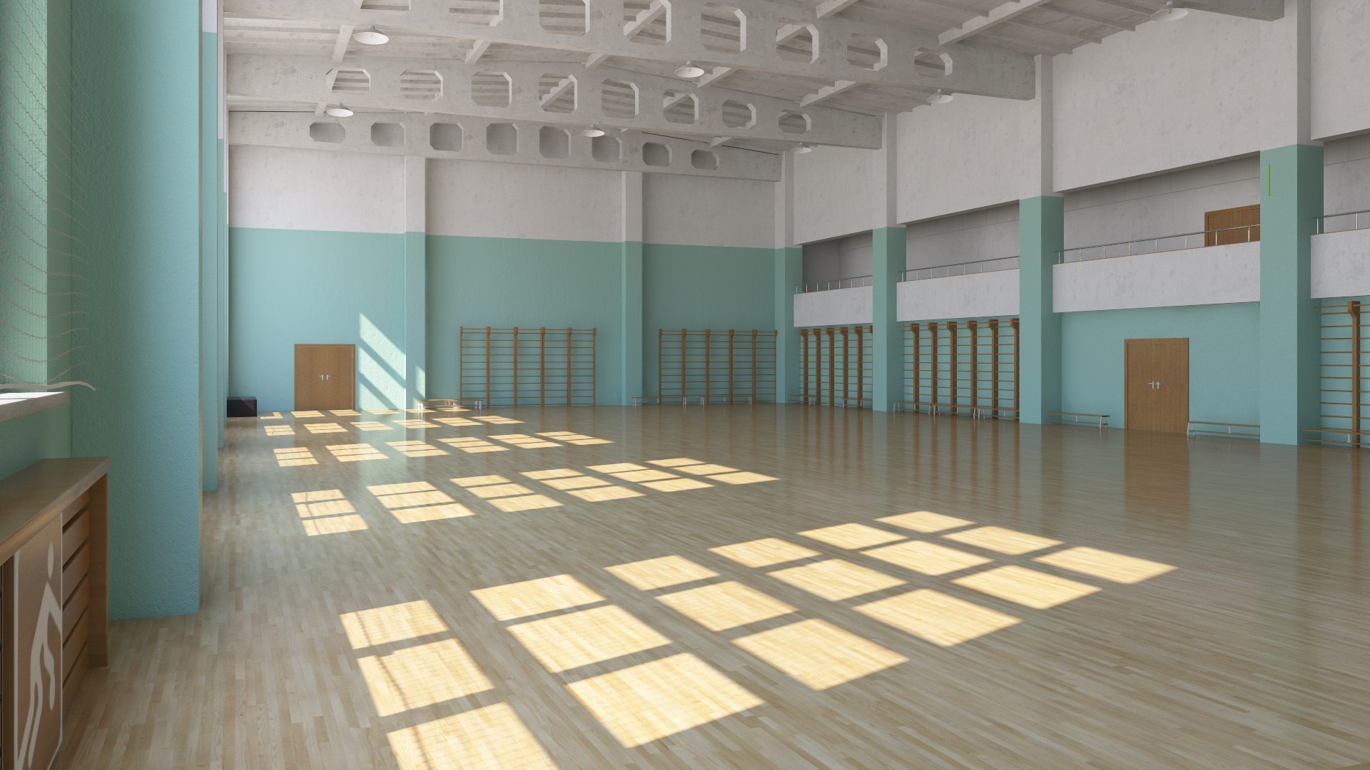 3D Indoor Base Arena 3 Model - TurboSquid 2015542