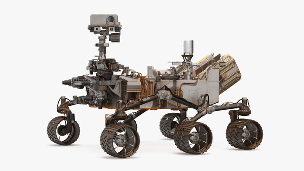 Curiosity mars rover dusty 3D model - TurboSquid 1511489
