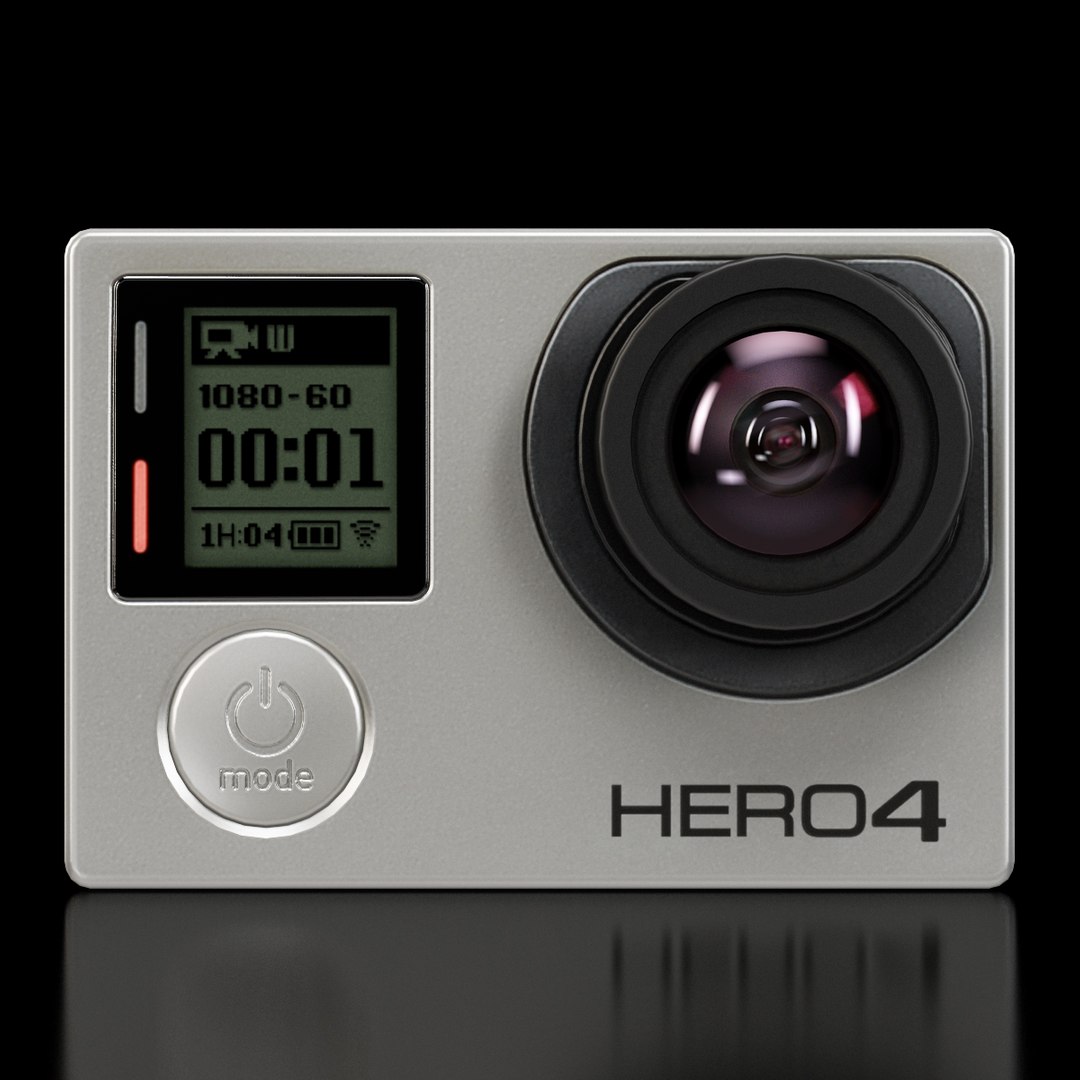 gopro hero4 silver edition 3d max
