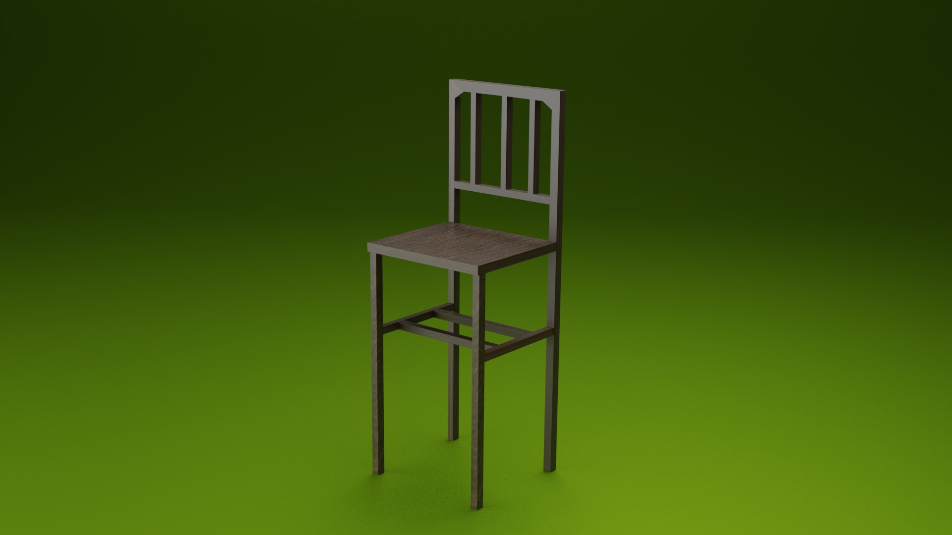 3D chair simple - TurboSquid 1538060