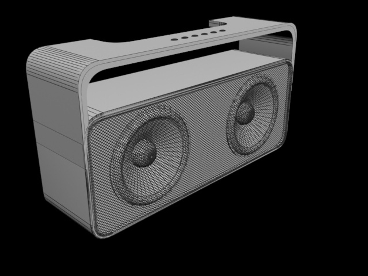 3D bluetooth speaker model - TurboSquid 1336599