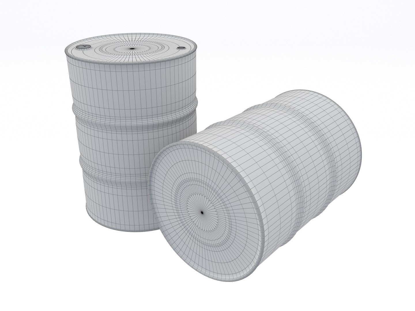 3D metal barrel model - TurboSquid 1444819