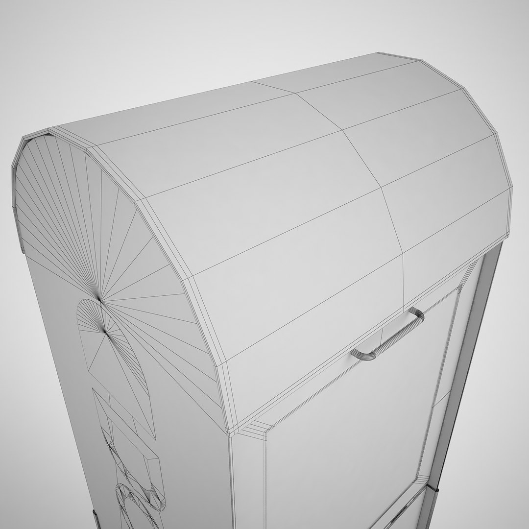 3d Dose Newspaper Box Model