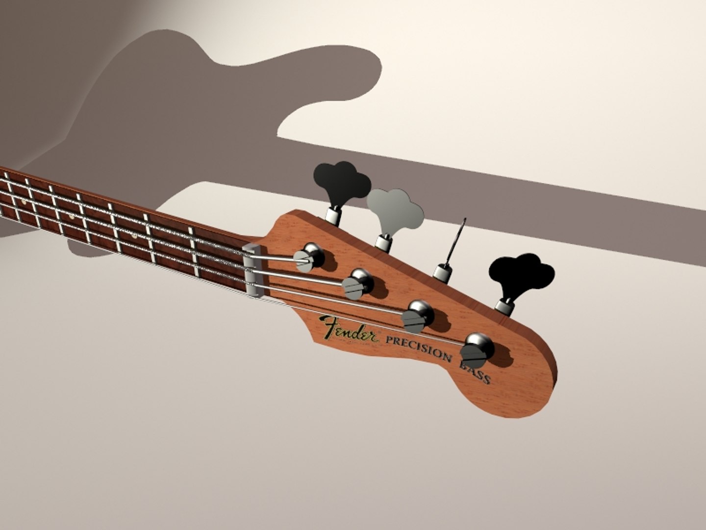 maya fender precision bass guitar