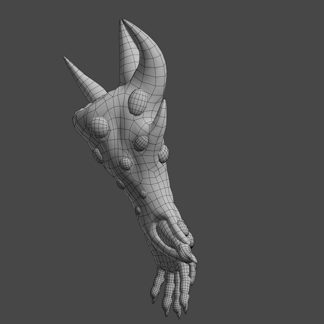 3D Armor Glove - TurboSquid 2178518