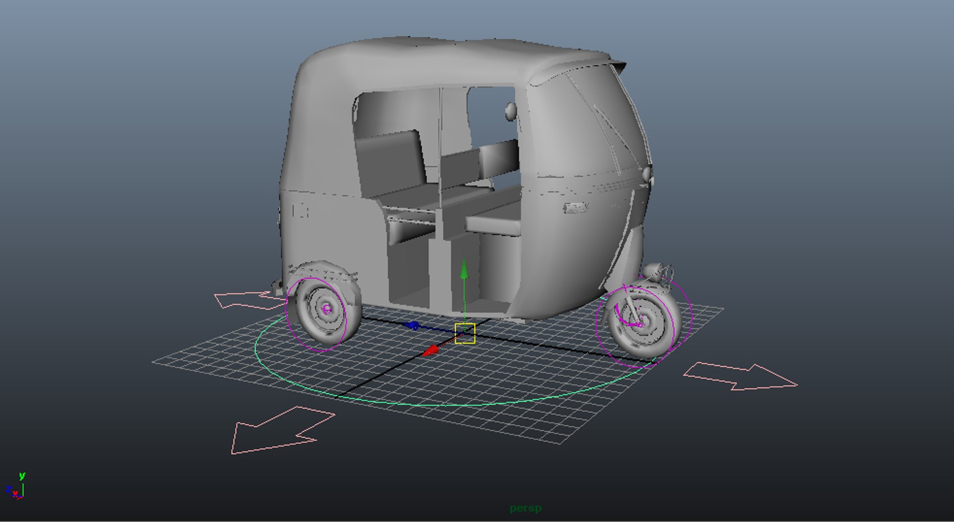Max Indian Auto Rickshaw