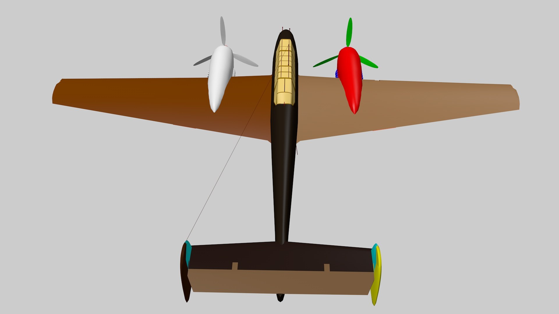3D ME-110 AIRCRAFT model - TurboSquid 2085927