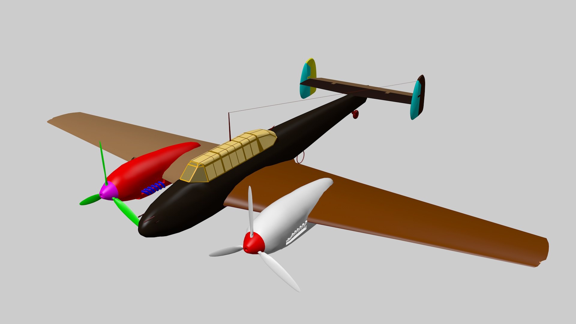 3D ME-110 AIRCRAFT model - TurboSquid 2085927