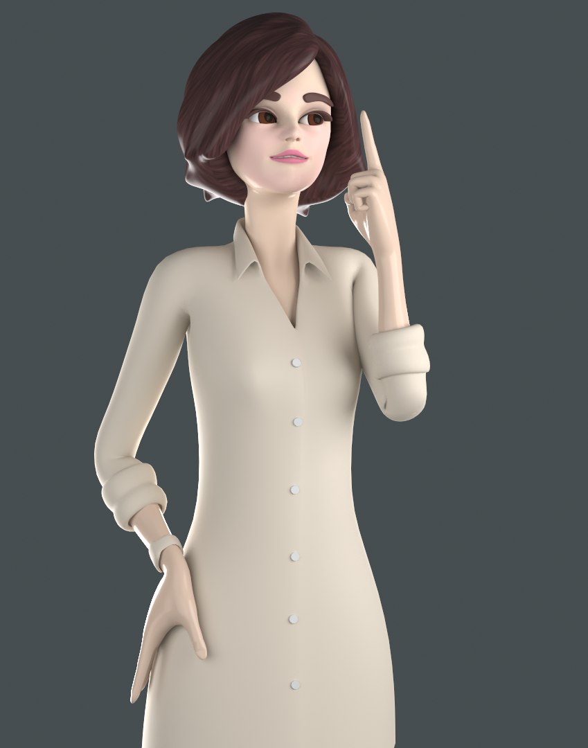 Teacher 3D model - TurboSquid 1347581