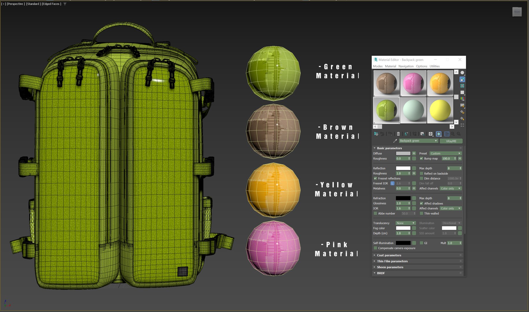 3D Backpack Model - TurboSquid 2301986