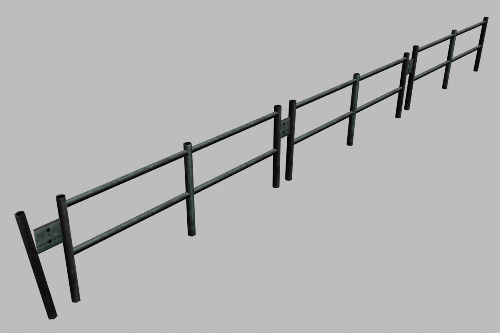 3d Model Of Fence