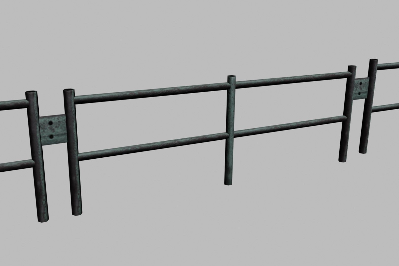 3d Model Of Fence