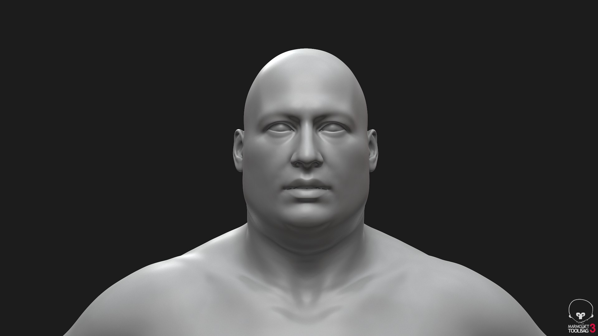 Fat Man Body Basemesh 3D Model - TurboSquid 1760033