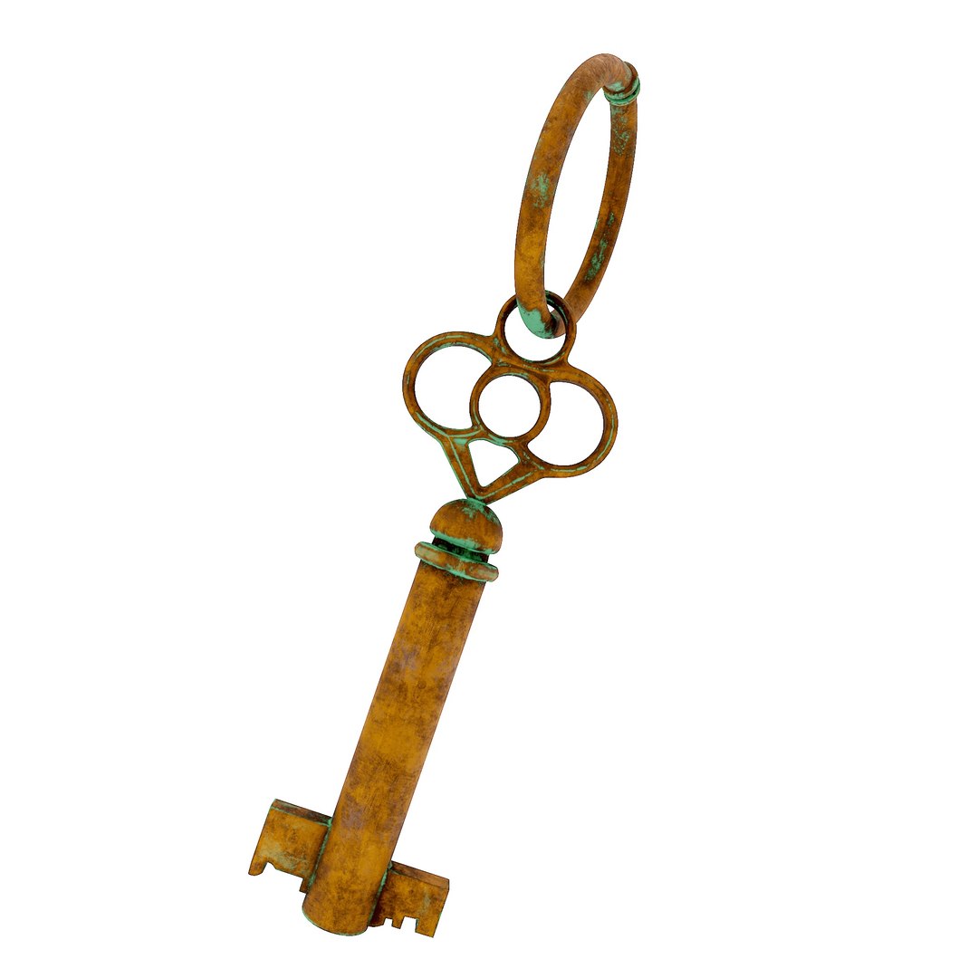 3D Treasure chest rusty key 3dmodel - TurboSquid 1977729
