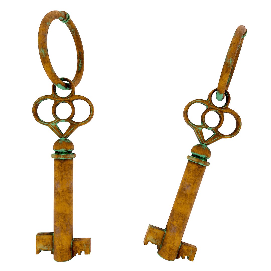 3D Treasure chest rusty key 3dmodel - TurboSquid 1977729