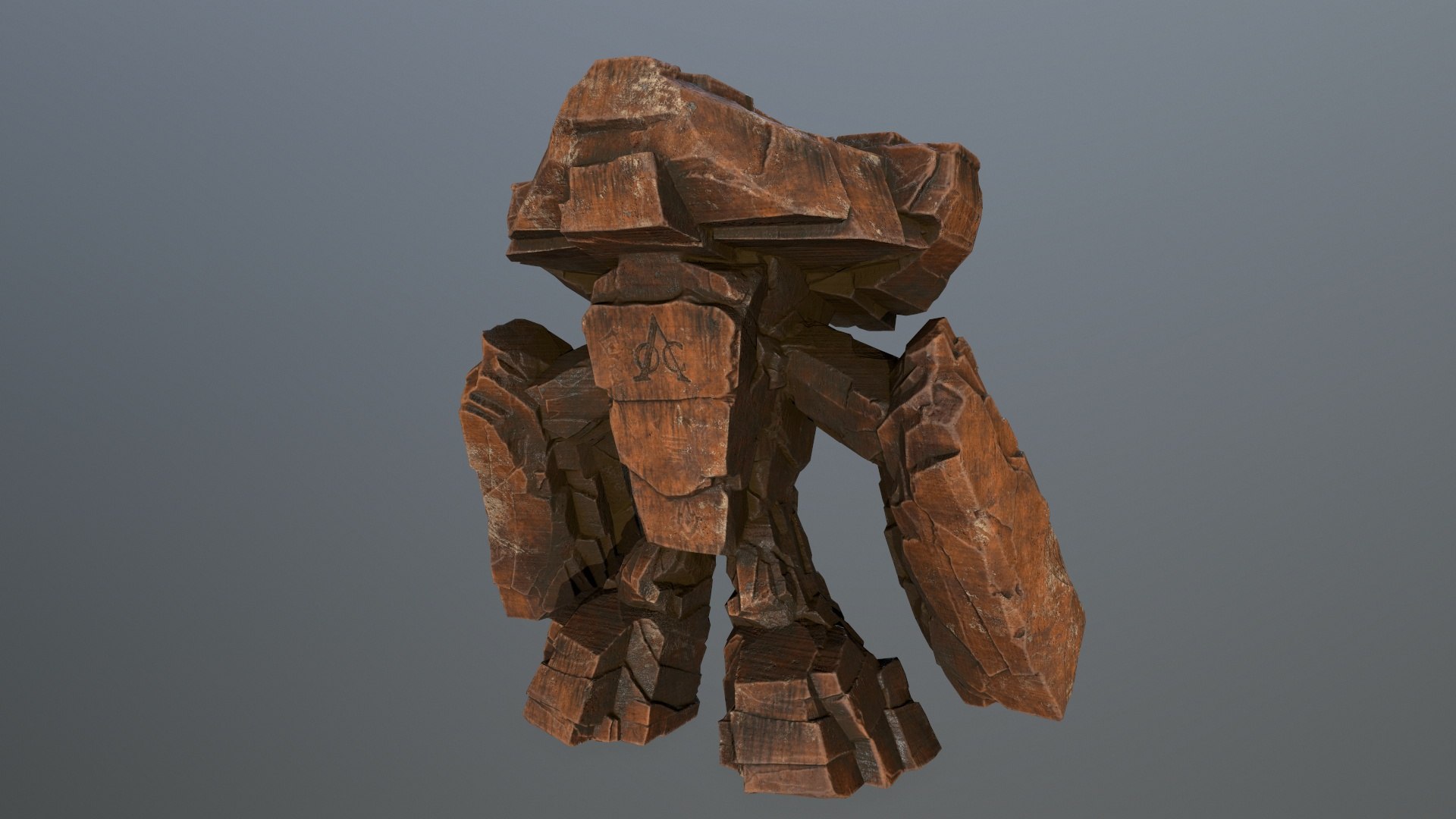 3D Model Rock Monster - TurboSquid 1864562