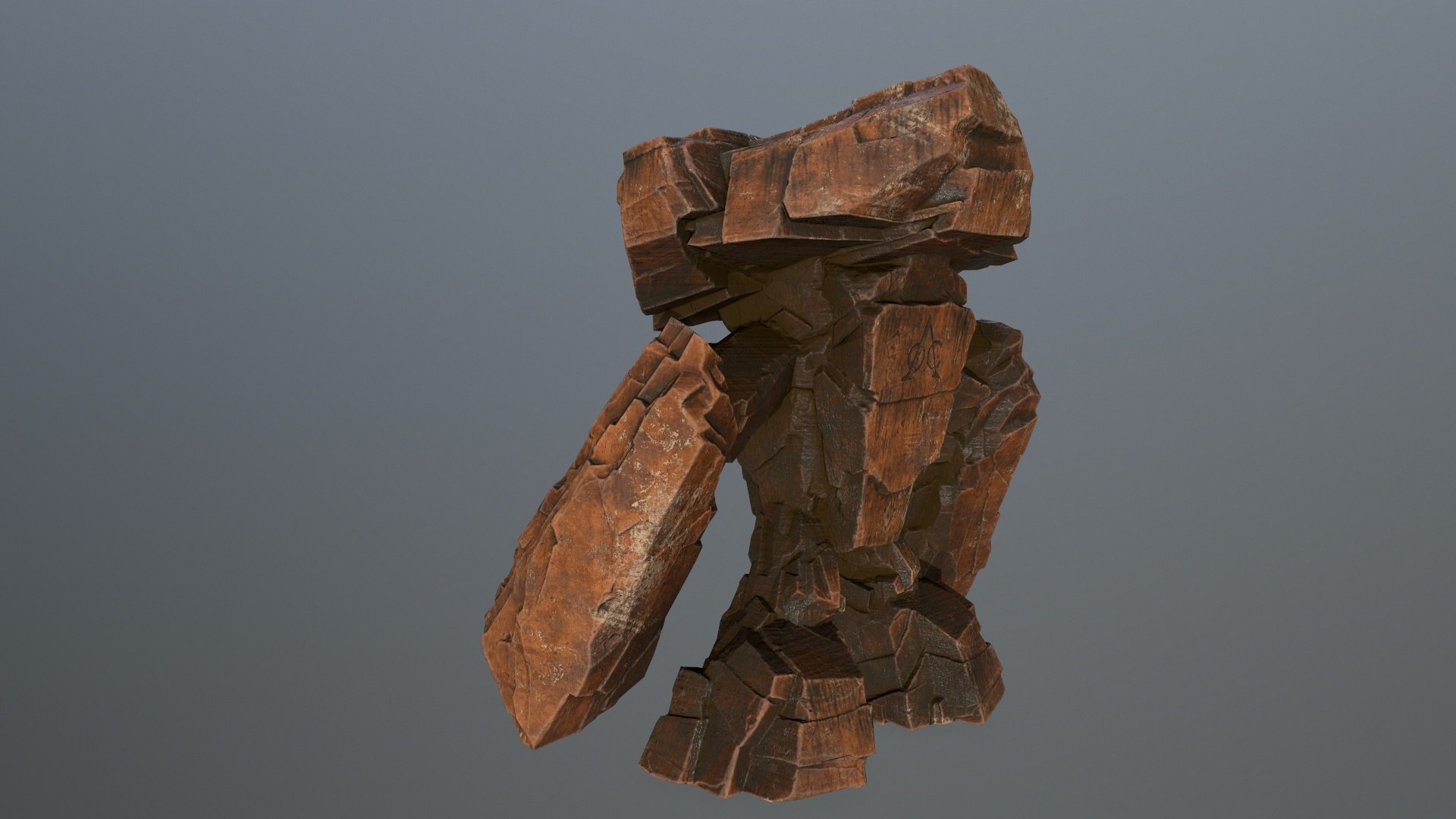 3D Model Rock Monster - TurboSquid 1864562