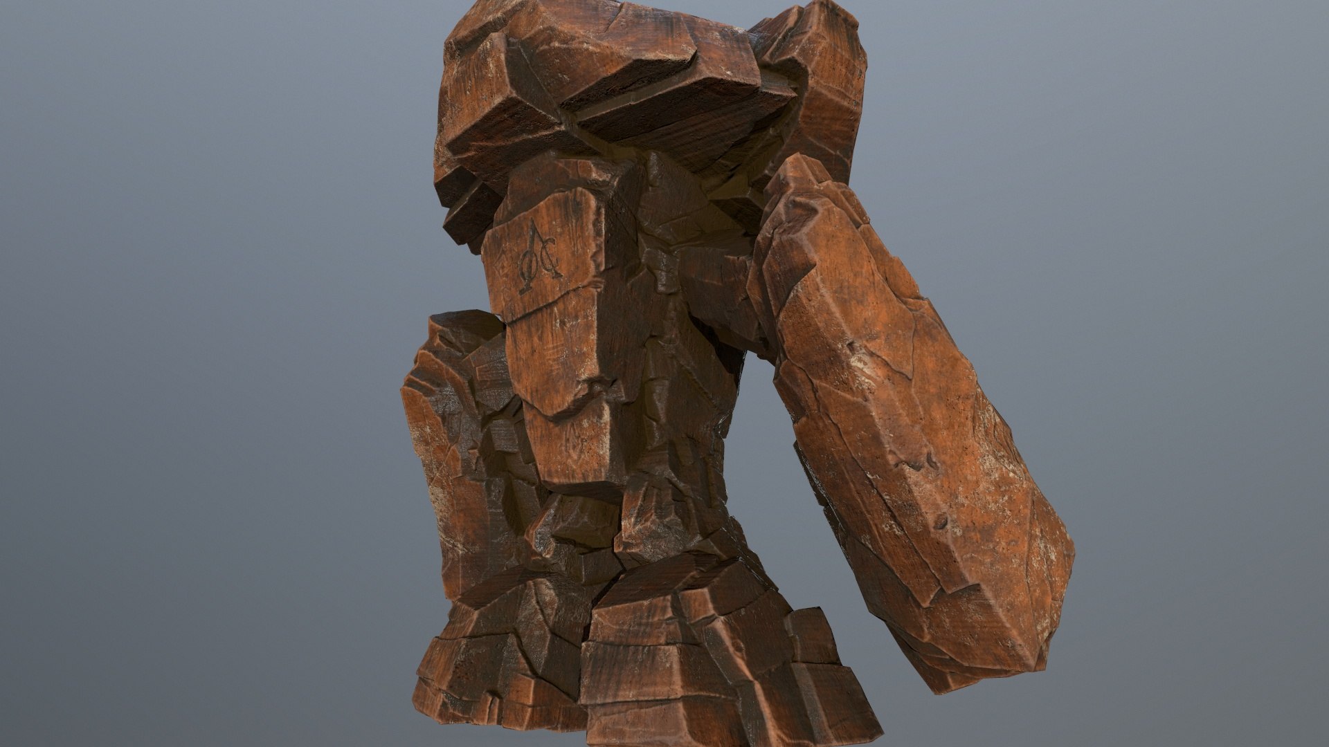 3D Model Rock Monster - TurboSquid 1864562