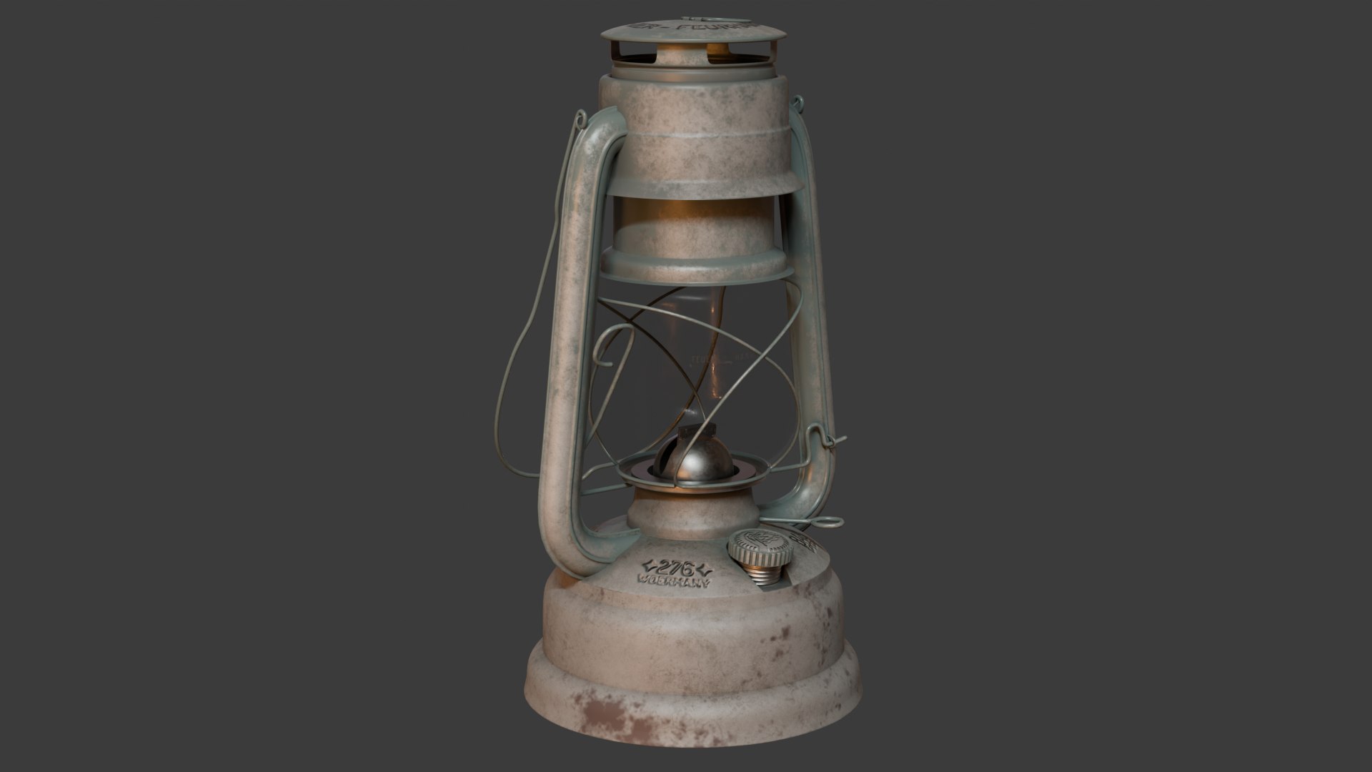 3D FeuerHand Oil Lantern - TurboSquid 2264615
