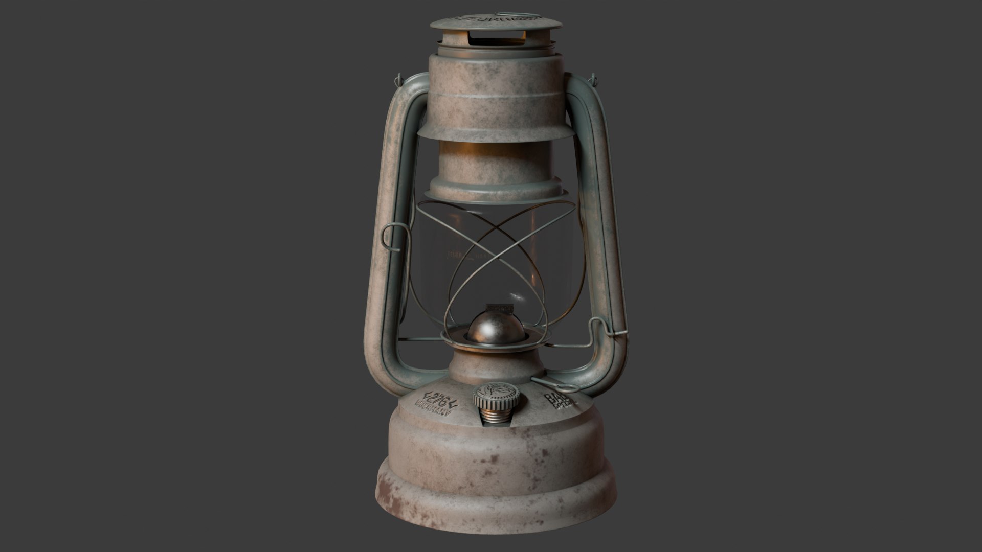 3D FeuerHand Oil Lantern - TurboSquid 2264615