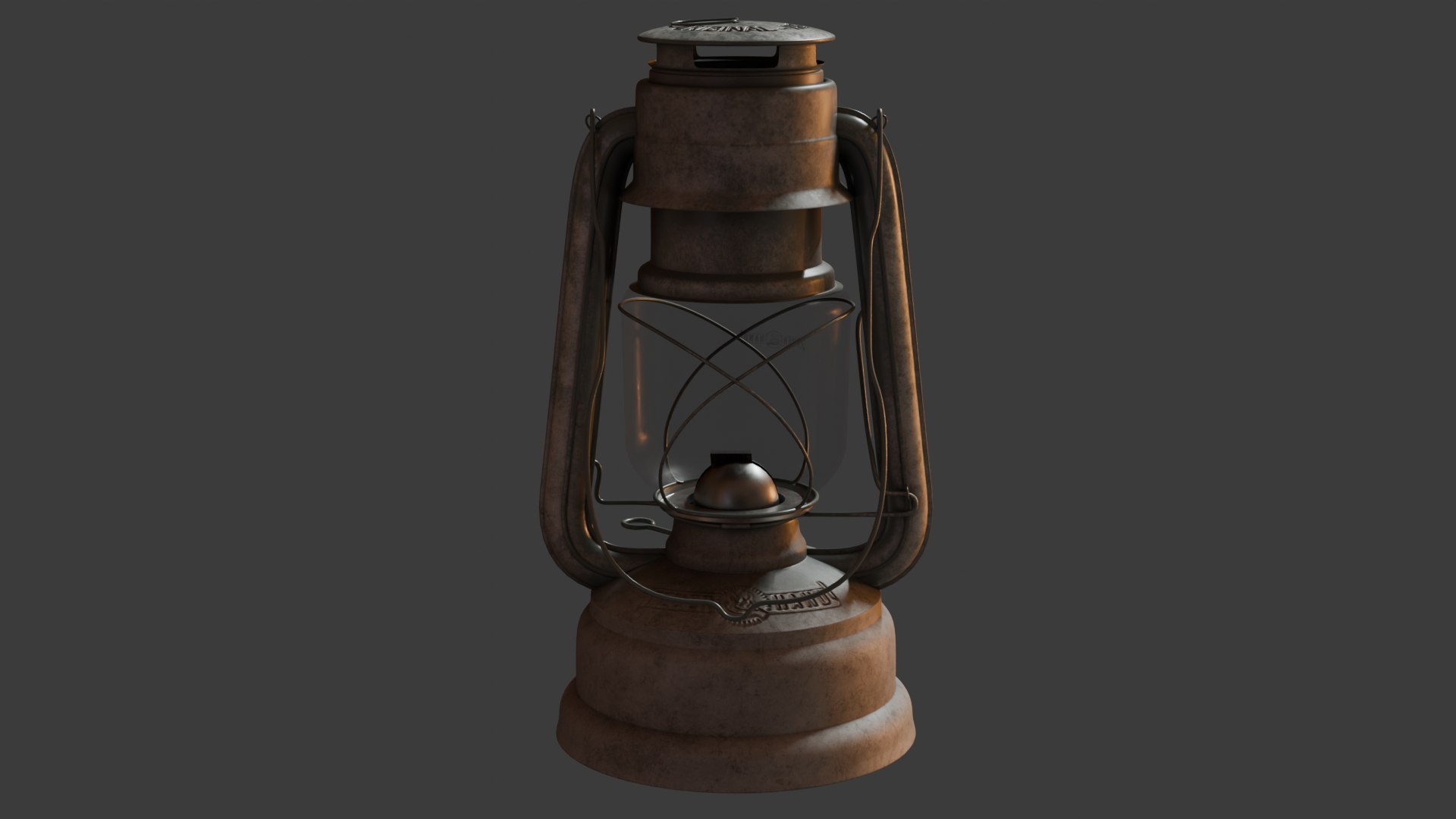 3D FeuerHand Oil Lantern - TurboSquid 2264615