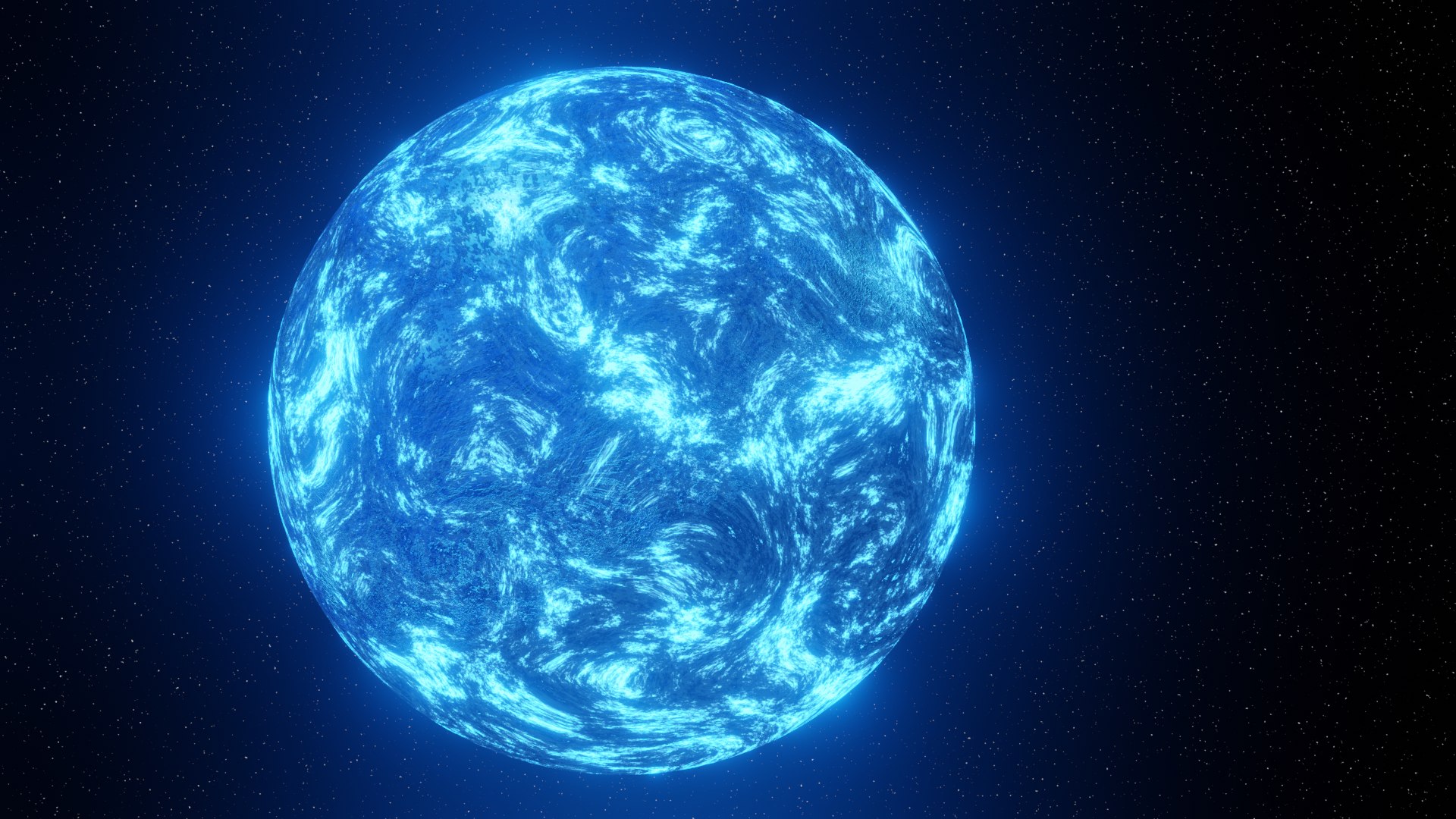 Blue Sun 3D Model - TurboSquid 1808920