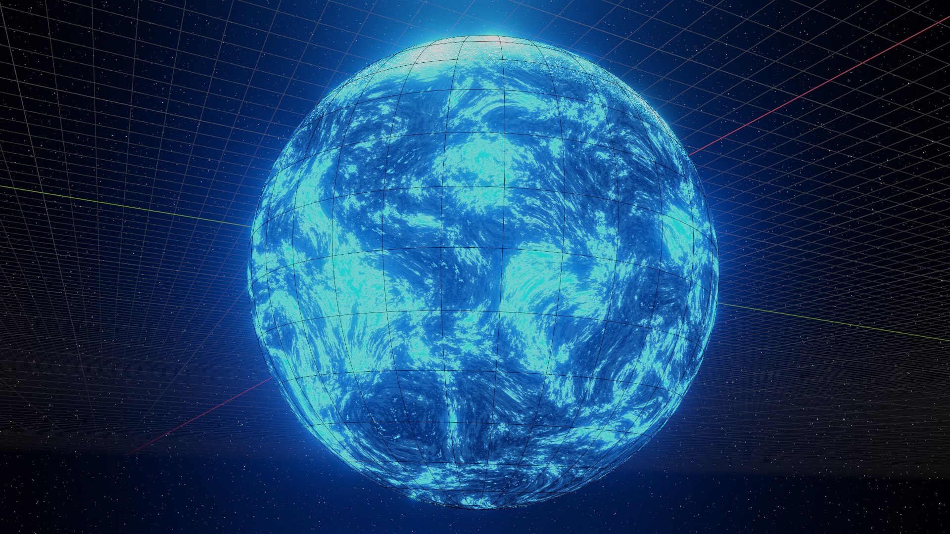 Blue Sun 3D Model - TurboSquid 1808920