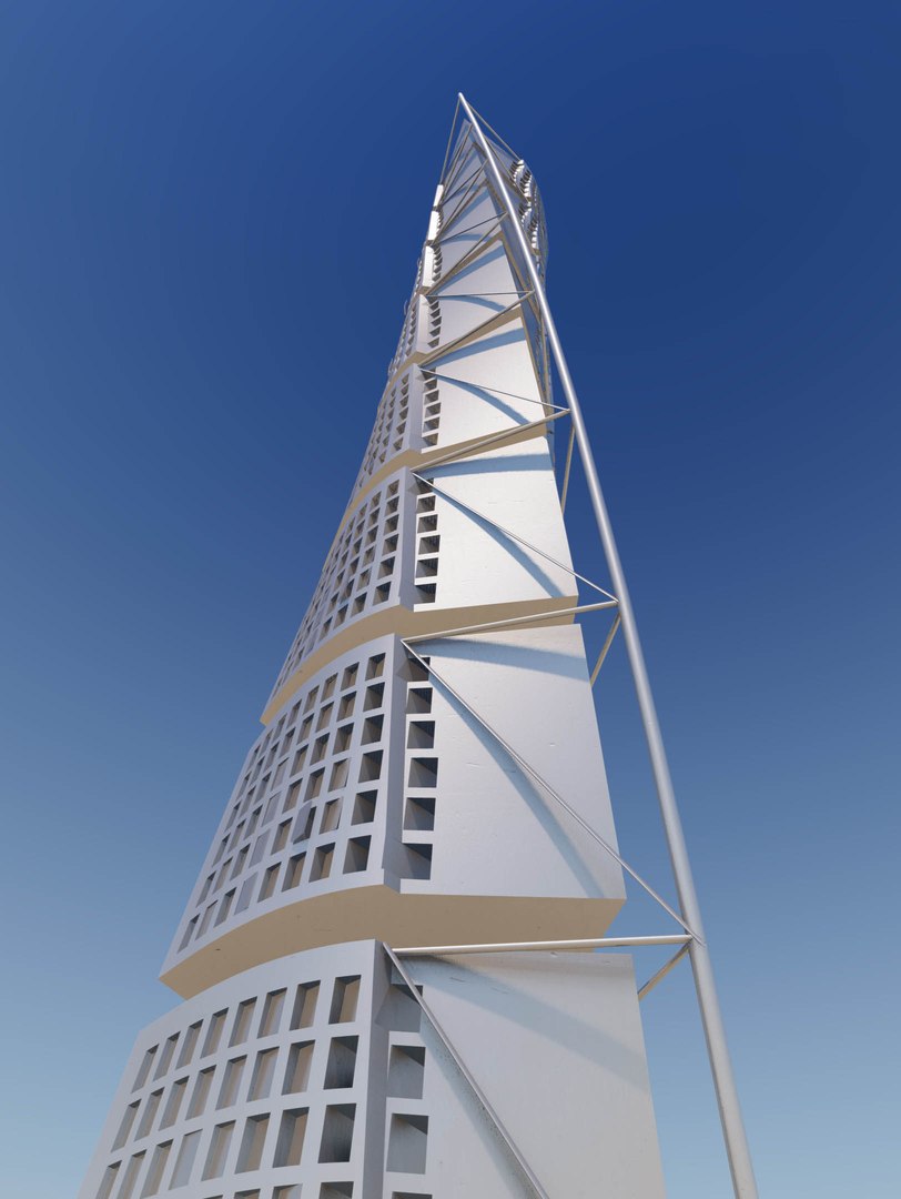 3D Model Turning Torso - TurboSquid 1525931