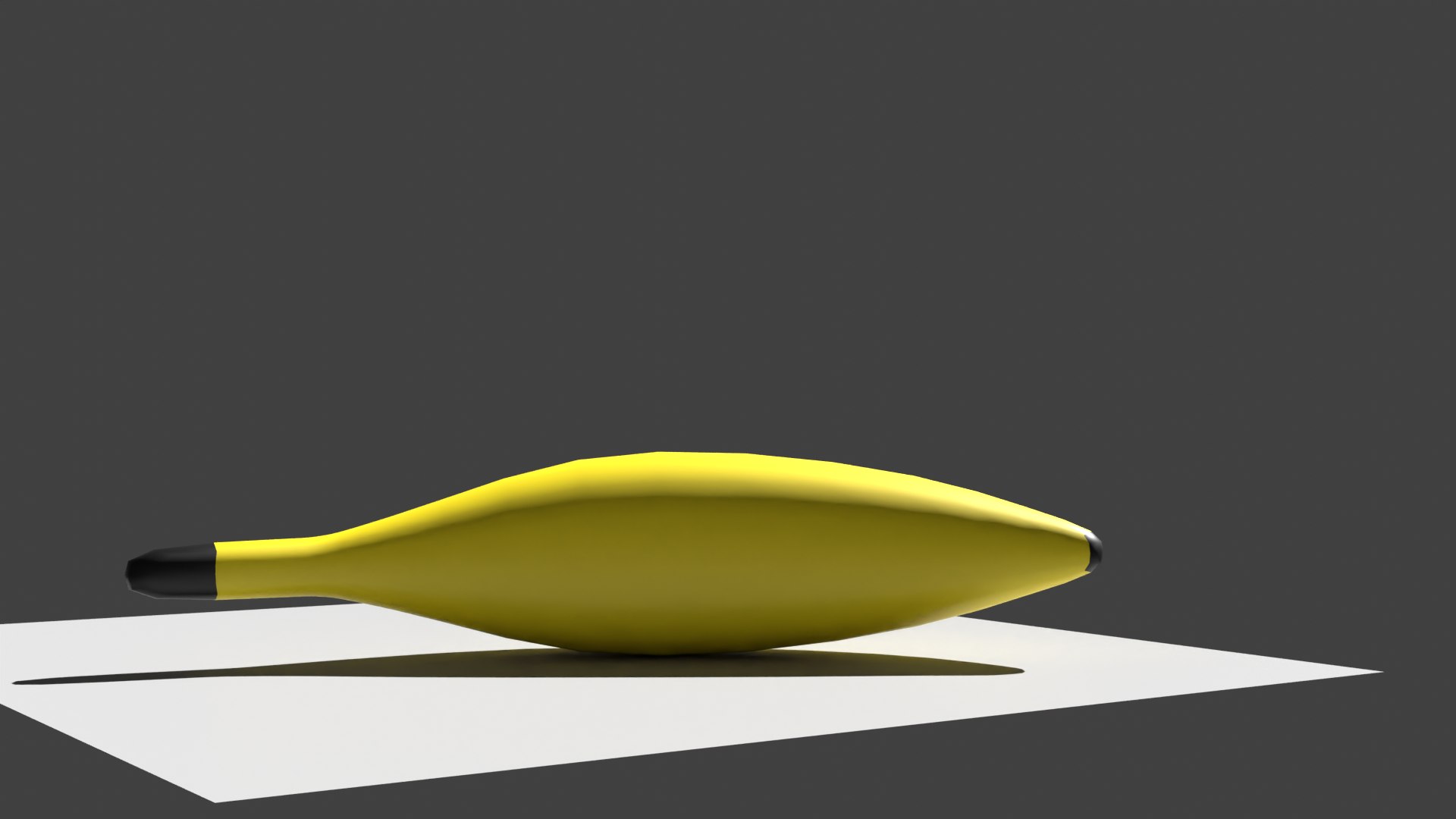 Low Poly Banana 3D - TurboSquid 2054032
